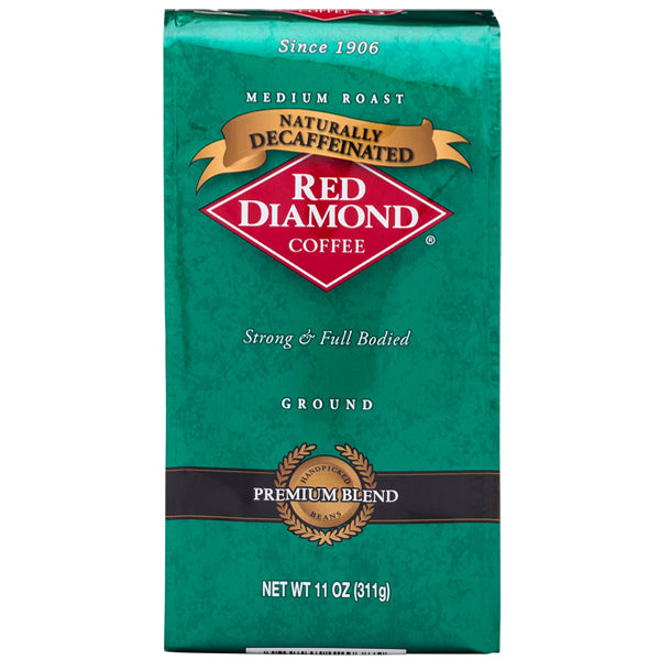 Buy Online - Decaffeinated Ground Coffee 11 oz Bag - Red Diamond