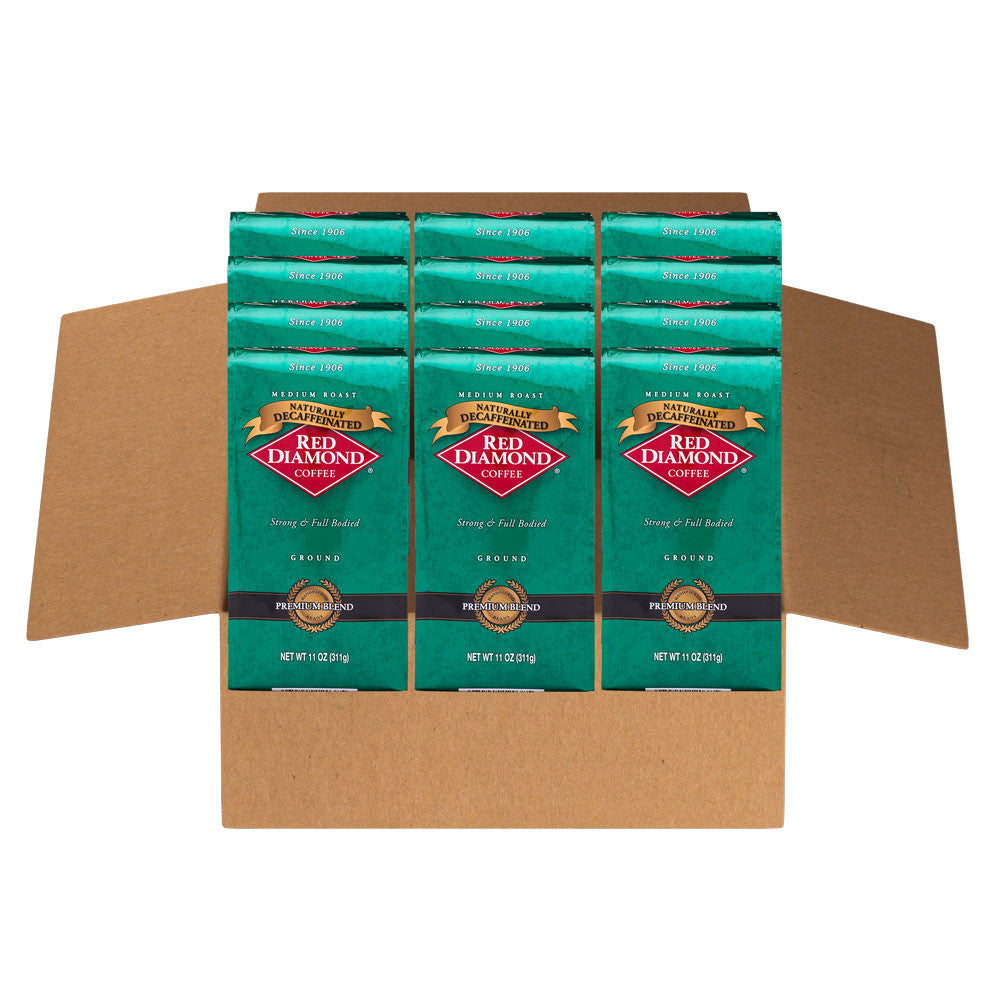 Buy Online - Decaffeinated Ground Coffee 11 oz Bag - Red Diamond