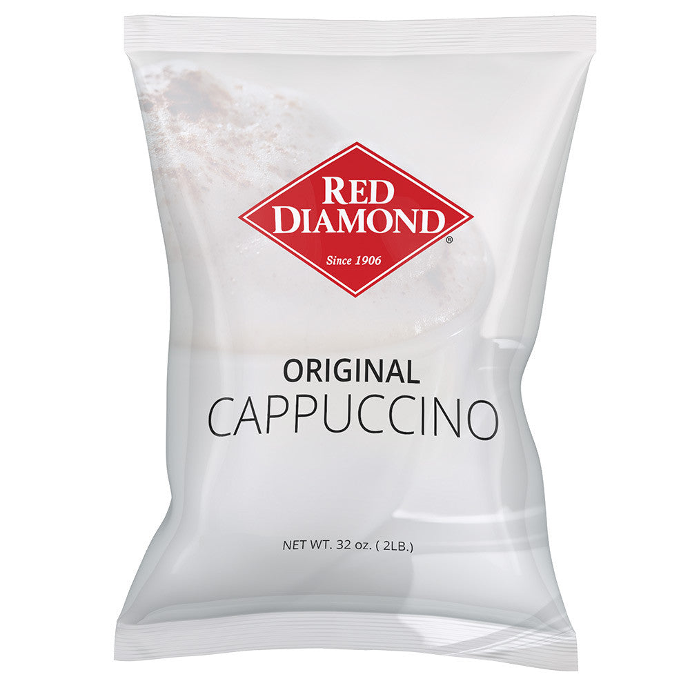 Buy Online - Red Diamond Original Cappuccino Mix 2 lb - 6 Pack - Red ...